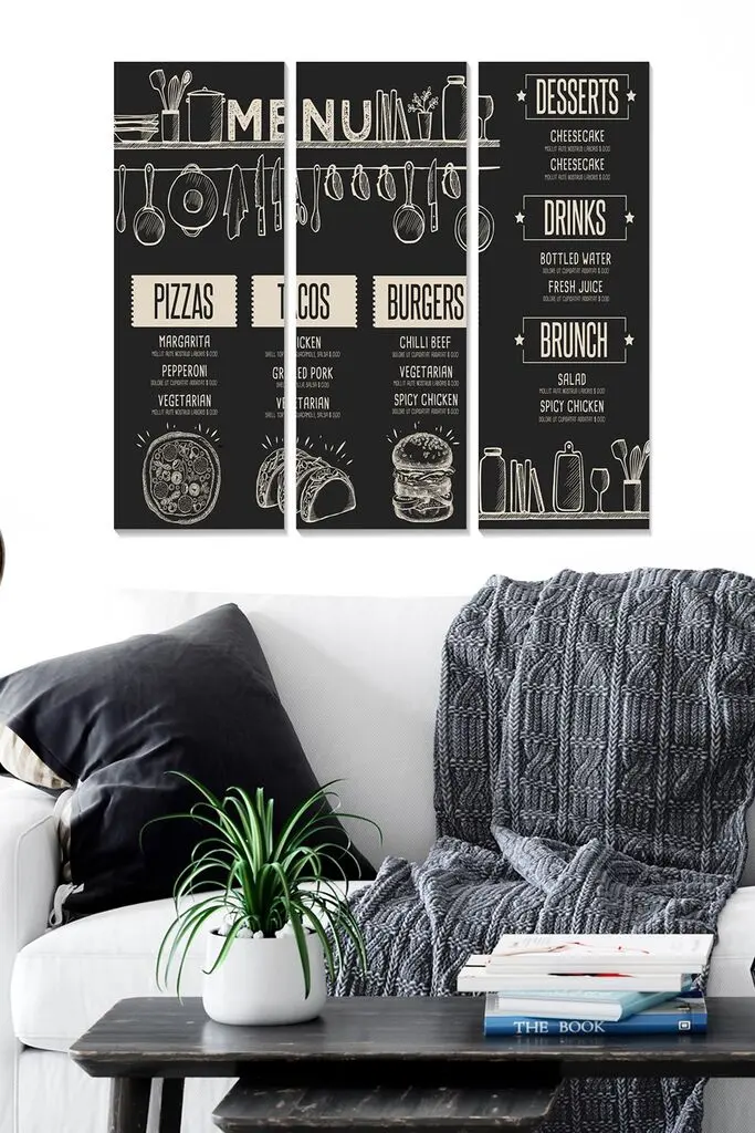 Wallity Set slika MDF490108249, 3 Dela