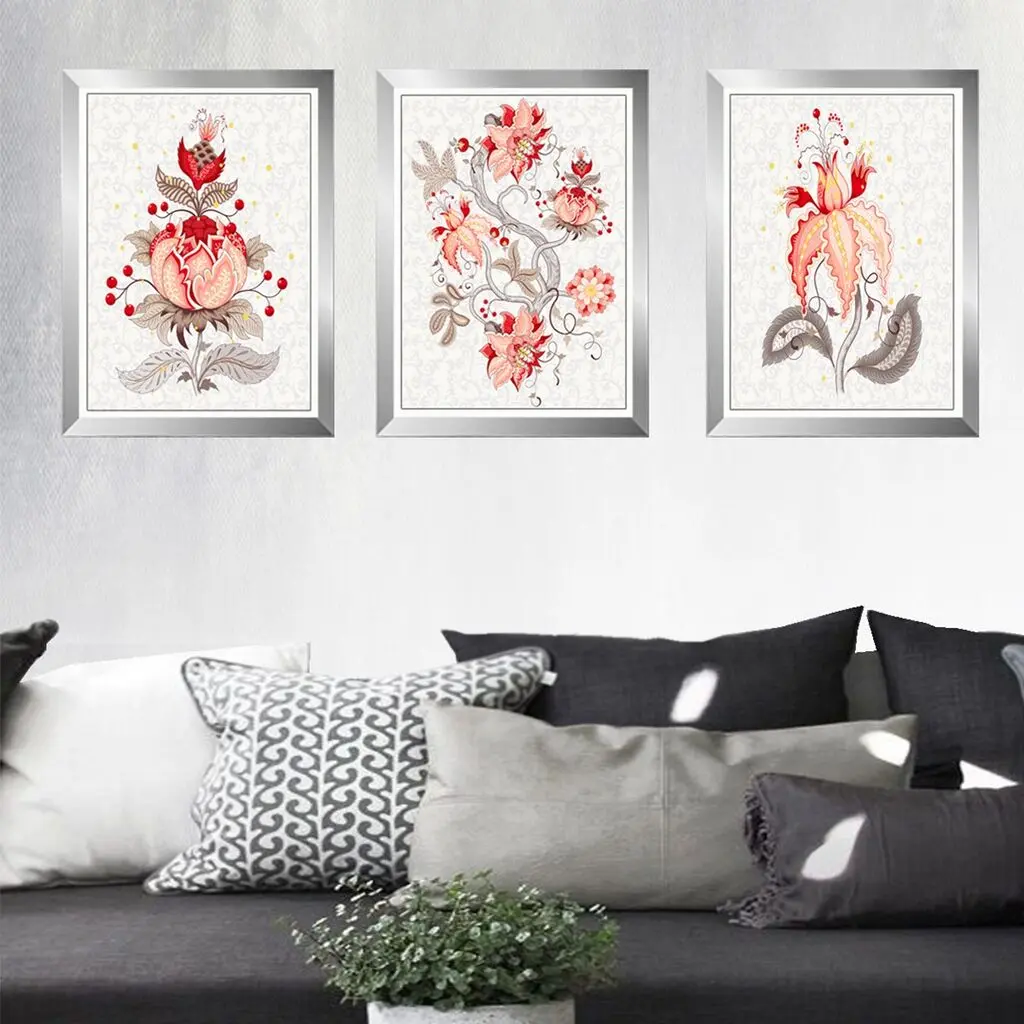 Wallity Set uramljenih slika SET_300, 3 Dela