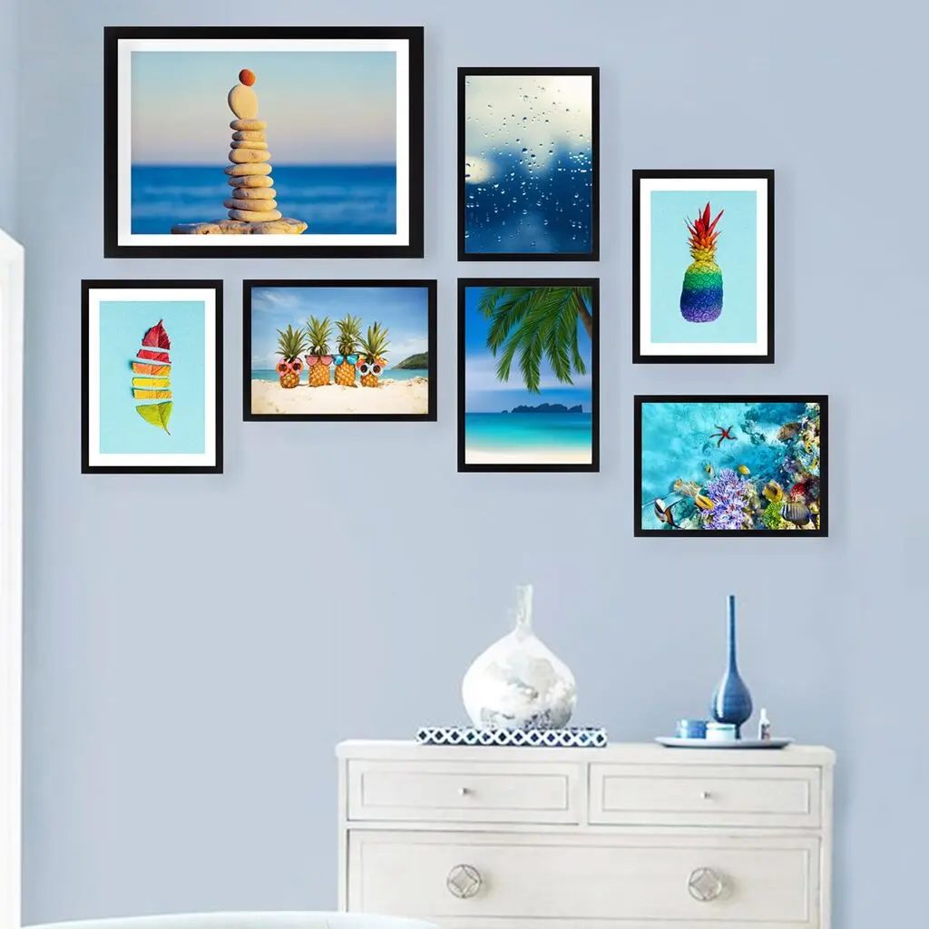 Wallity Set Slika SET_120, 6 Delova