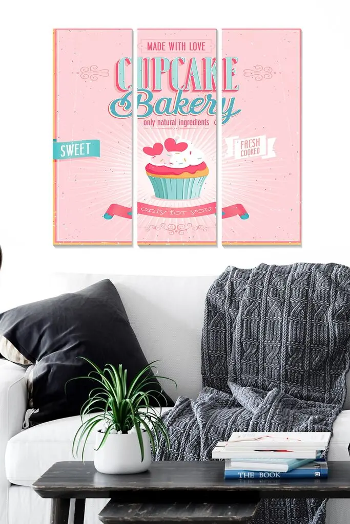 Wallity Set slika MDF32089563, 3 Dela