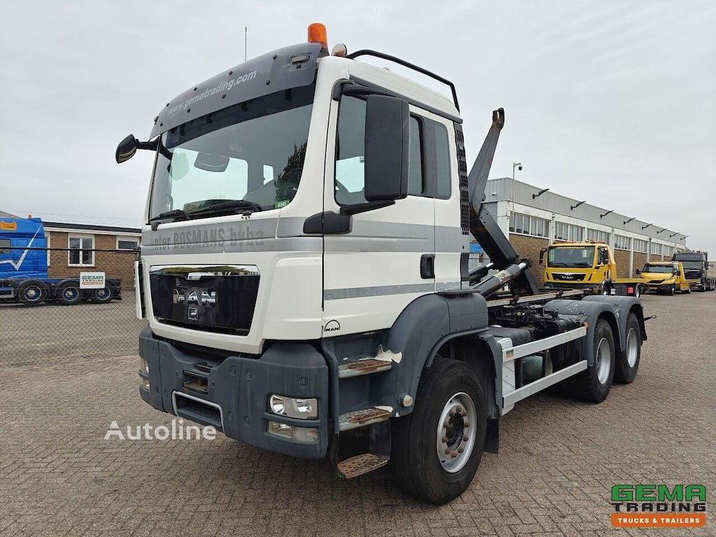 MAN TGS-TGX 26.440 6x4 Day Cab Euro5 - AJK 20T Hook-Arm System - Ful kamion rol kiper