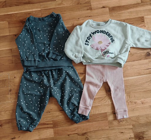 Lot Hm trenerka i Zara komplet