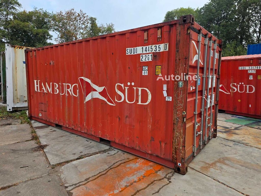 Prodaje se 20ft. zeecontainer Double Door kontejner 20 stopa na aukciji