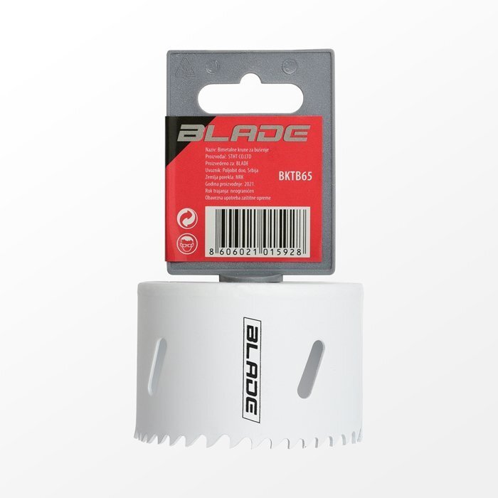 Bimetalne krune za bušenje rupa (HSS M3) – BLADE BKTB65ID: EK000769610