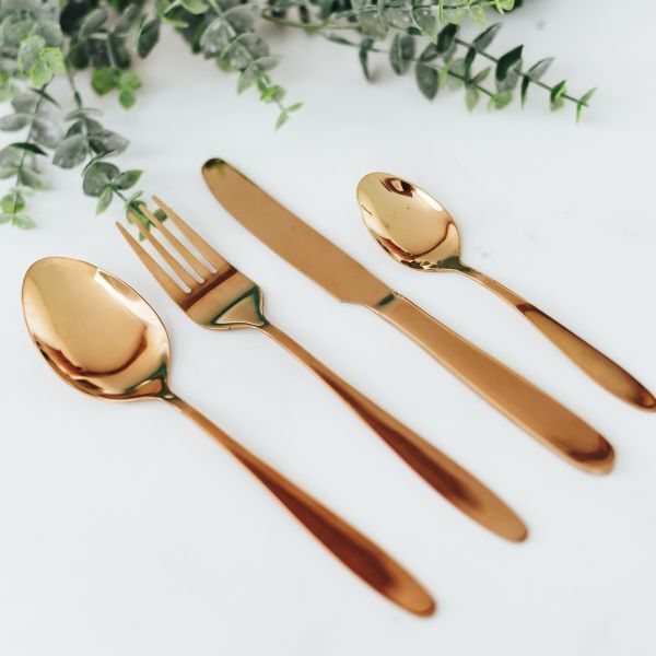 Dekordom Pribor za jelo abele 16kom - copper - hmlID: EK000770643