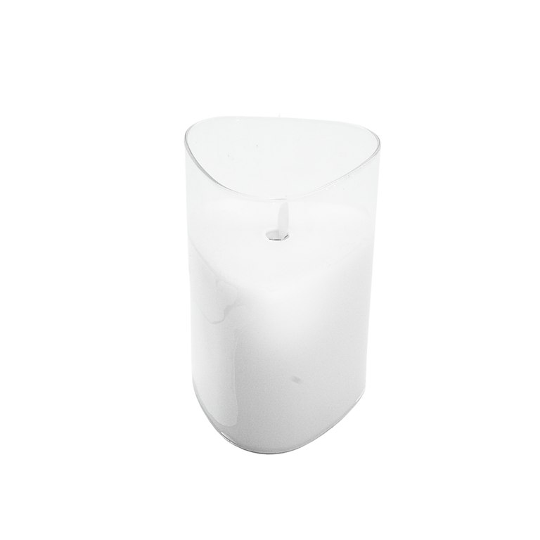 Dekordom Led candle prism - 15cm - transparent - n53ID: EK000770001