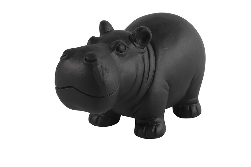 Dekordom Figura hippopotamus 22cm 793601 - black - dcsID: EK000769872