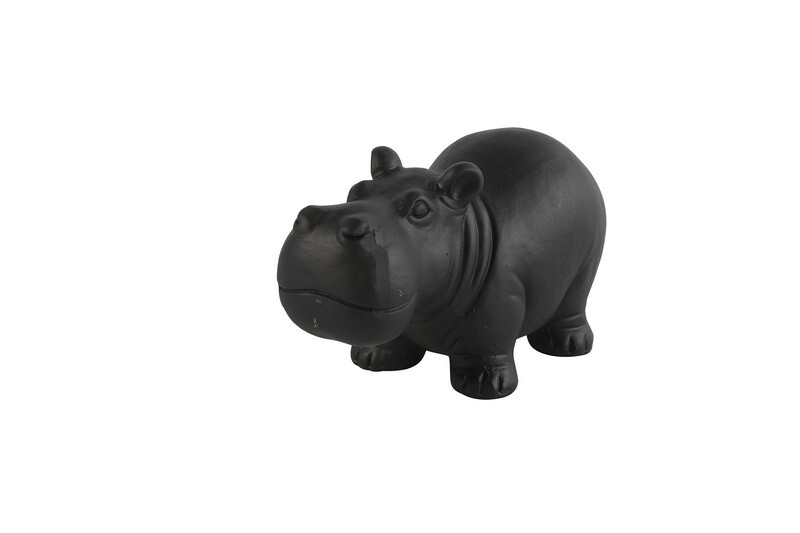 Dekordom Figura hippopotamus 16cm 793599 - black - dcsID: EK000770780