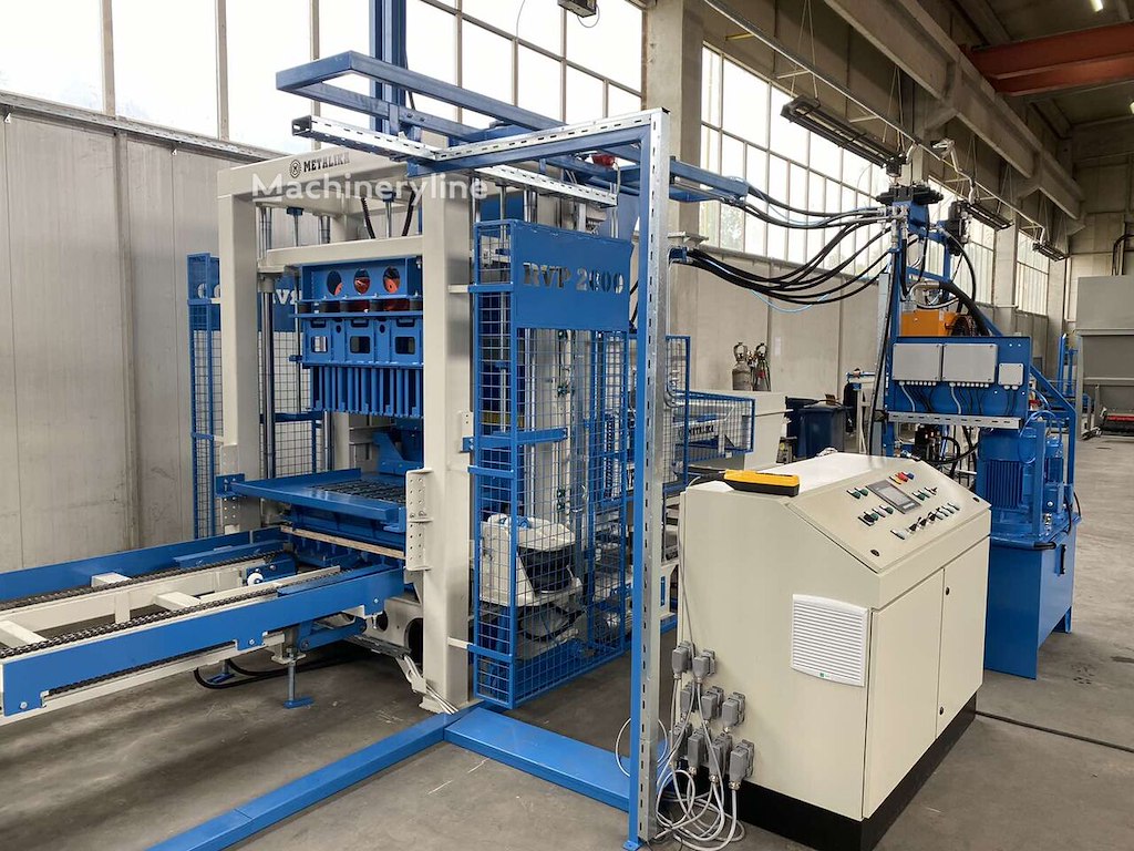 Nova Metalika RVP-2000/1 Single layer block machine oprema za proizvodnju betonskih blokova