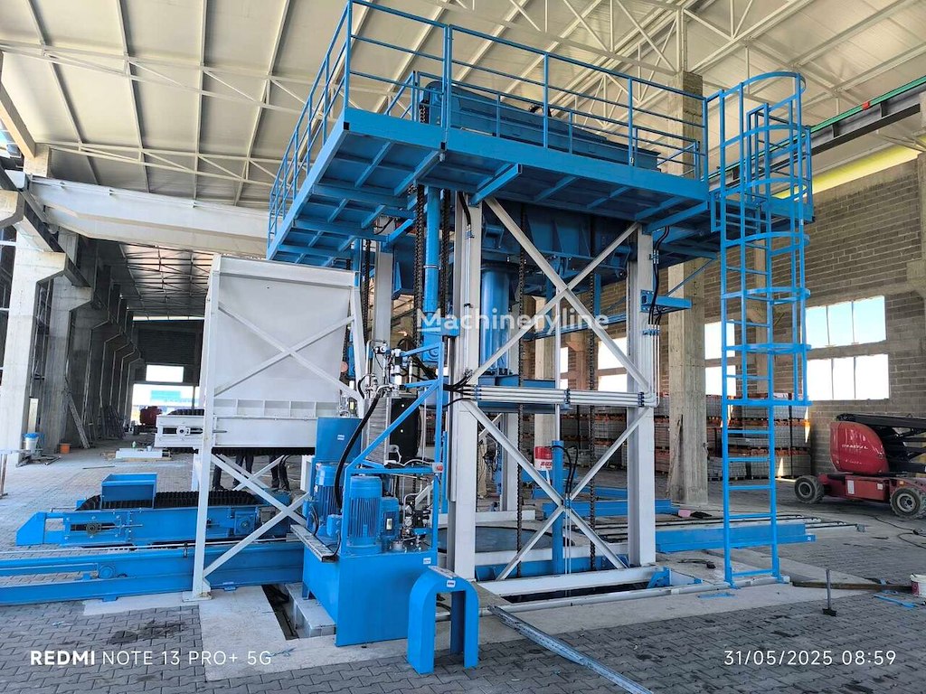 Nova Metalika CP-2000 Automatic concrete pipe and manhole machine mašina za izradu betonskih cevi