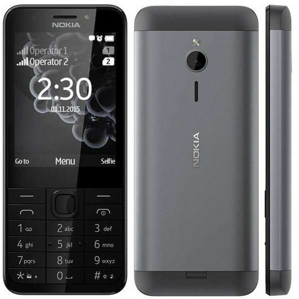Mobilni telefon NOKIA 230 DS SILVER