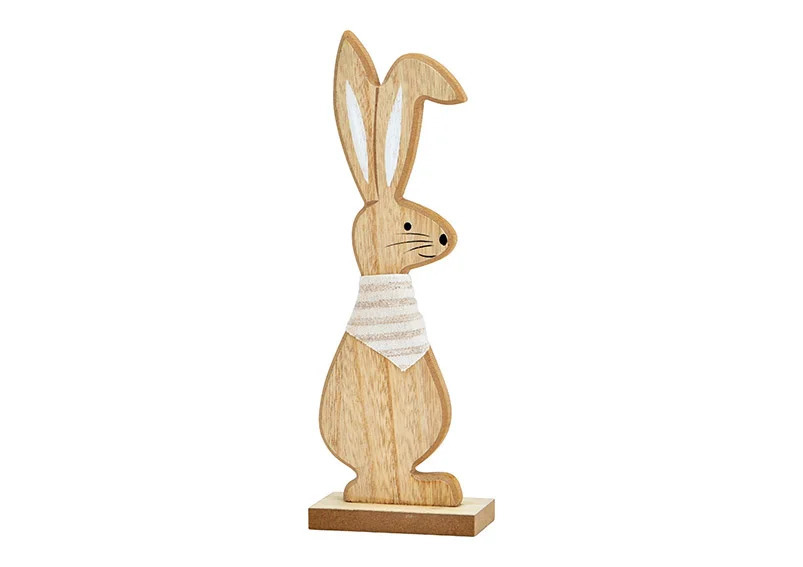 Dekordom Uskršnja dekoracija stand bunny wood 27cm 10034946 - naturalID EK000770724