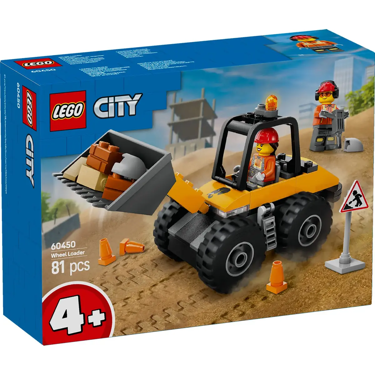 LEGO Žuti građevinski utovarivač 60450ID: EK000678940