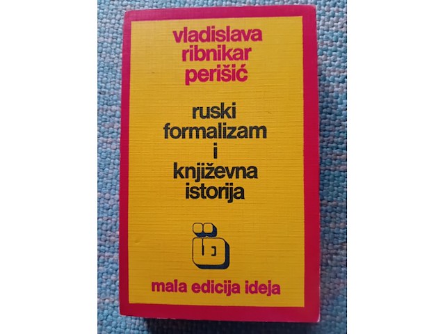 RUSKI FORMALIZAM I KNJIŽEVNA ISTORIJA