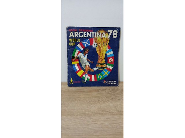 ALBUM ARGETINA 78 WORLD CUP PANINI