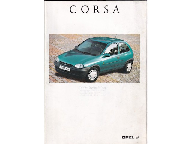 AUTO KATALOG OPEL CORSA