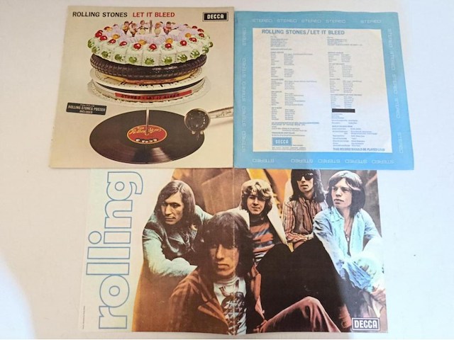 ROLLING STONES  Let It Bleed UK LP 5