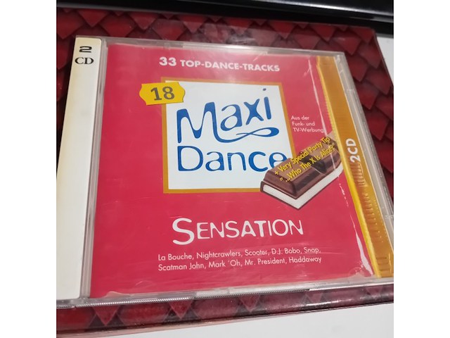 maxi dance 18- 2cd