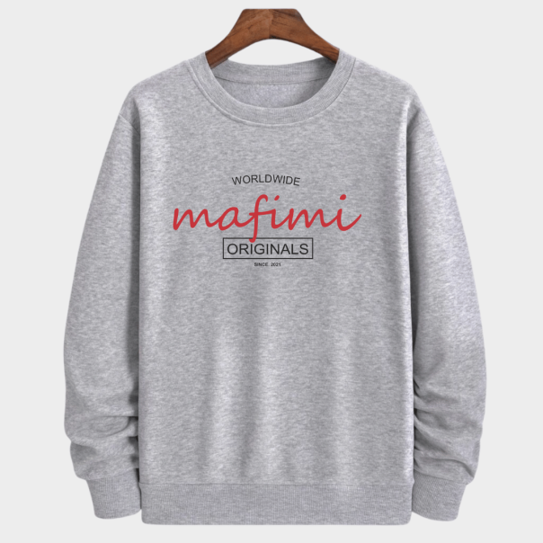 Mafimi Muški duks, Sivi - Mafimi Worldwide Originals