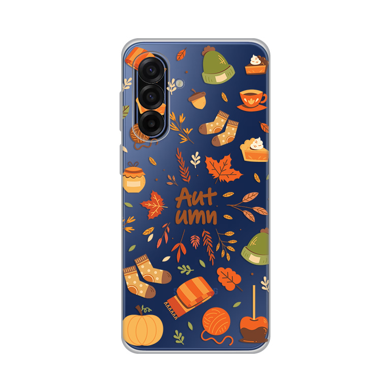 Zastitna ultra tanka (skin) maska / futrola PRINT - Samsung A175 Galaxy A17 Autumn