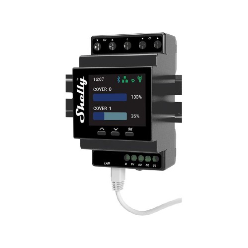 SHELLY PRO DUAL COVER/SHUTTER PM -WiFi/LAN MODUL ZA ROLETNE I ZAVESE