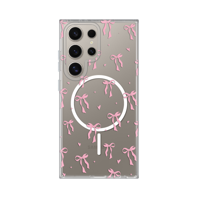 Zastitna maska (futrola) print Magsafe - Samsung S928B Galaxy S24 Ultra Cute Bows