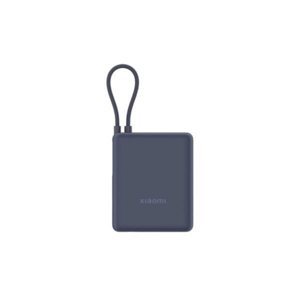 XIAOMI Power bank 33W, 10000mAh, integrisan kabl, plava