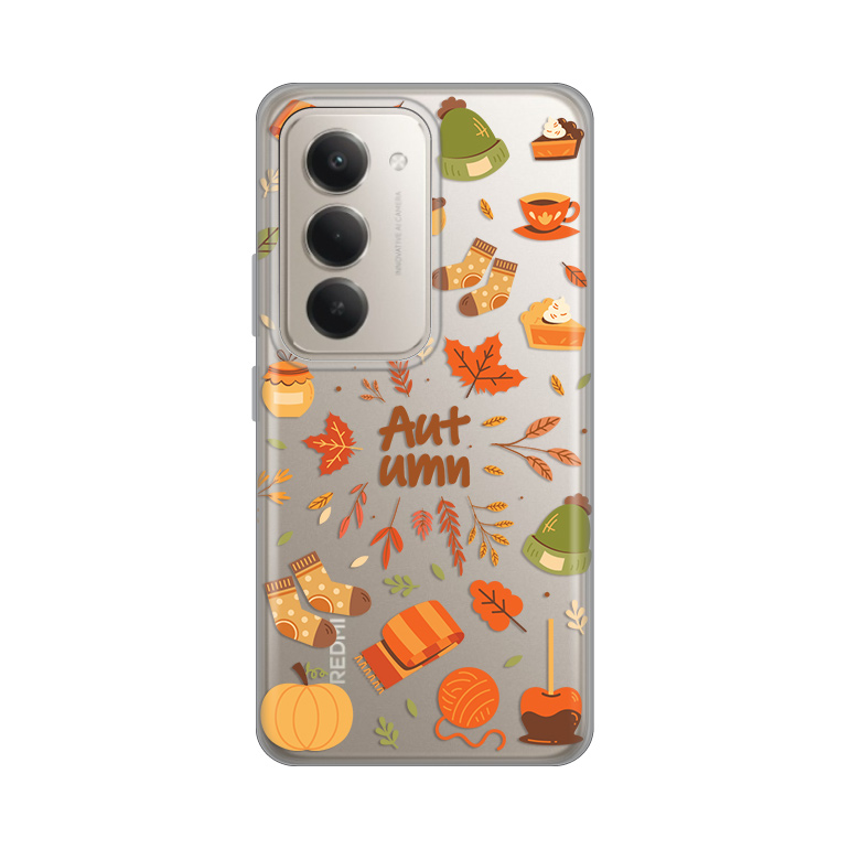 Zastitna ultra tanka (skin) maska / futrola PRINT - Xiaomi Redmi 15 4G Autumn