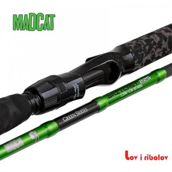 Stap DAM MadCat Green Baitcast 2.25m 50-100g