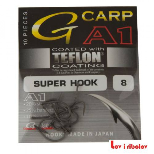 Gamakatsu udica A1 G-Carp Super Hook Teflon 2