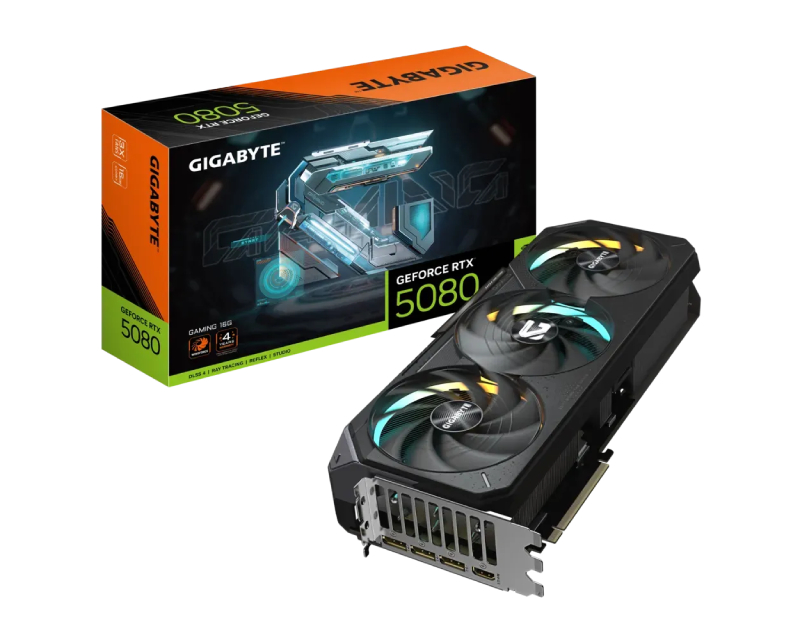 nVidia GeForce RTX 5080 GAMING 16GB GV-N5080GAMING-16GD rev. 1.0 grafička karta