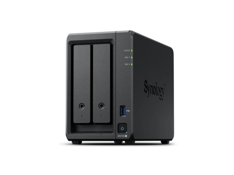 Synology DS725+, Tower, 2-Bays 3.5'' SATA HDD/SSD