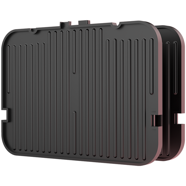 AENO Electric grill AEG0001 plate, Double-sided: flat&ribbed, Non-stick coating