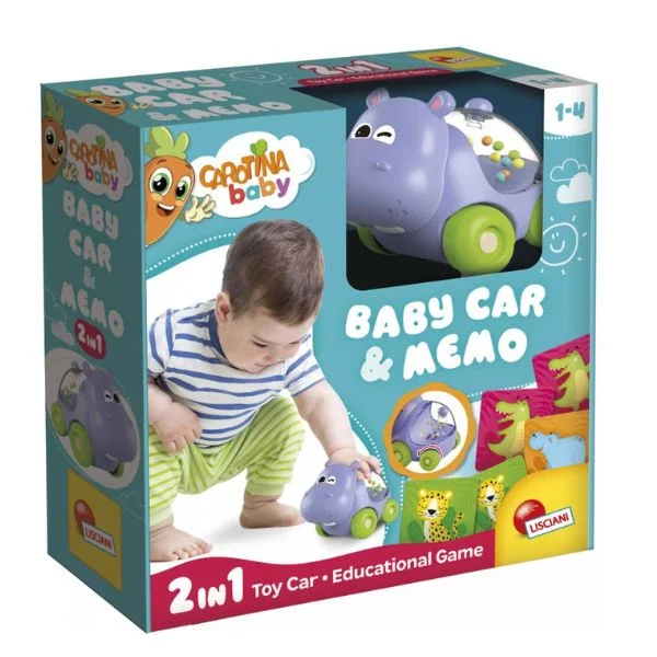 CAROTINA BABY 2U1 AUTO HIPPO I IGRA MEMO 55261