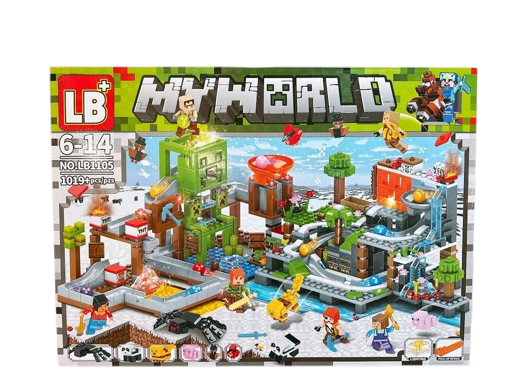 OGROMAN SET – Minecraft My World set – 1019 delova      | Veliki avanturistički set za decu 6–14 godina