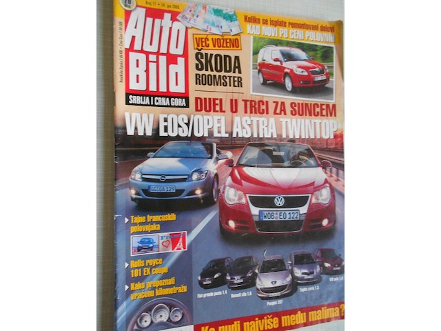 Auto Bild broj 11 iz 2006. - kao nov