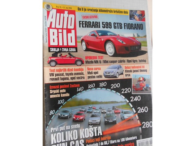 Auto Bild broj 10 iz 2006. godine. - kao nov