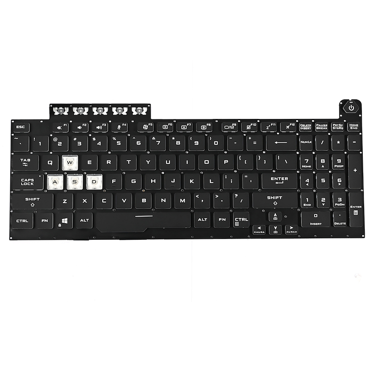 Tastatura - laptop Asus TUF Gaming FX506 FA506 FX706 FA706 veliki enter pozadinsko osvetljenje