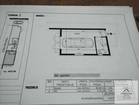 Novi Sad, Veternik, Garsonjera 24m2 U Izgradnji