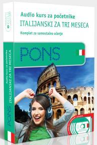 PONS Audio kurs / početni - Italijanski za tri meseca
