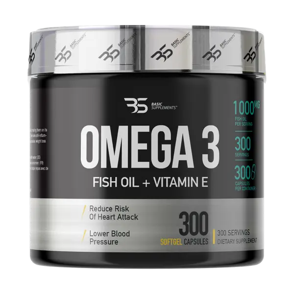 Basic Supplements Omega 3 Pro, 300 kapsula