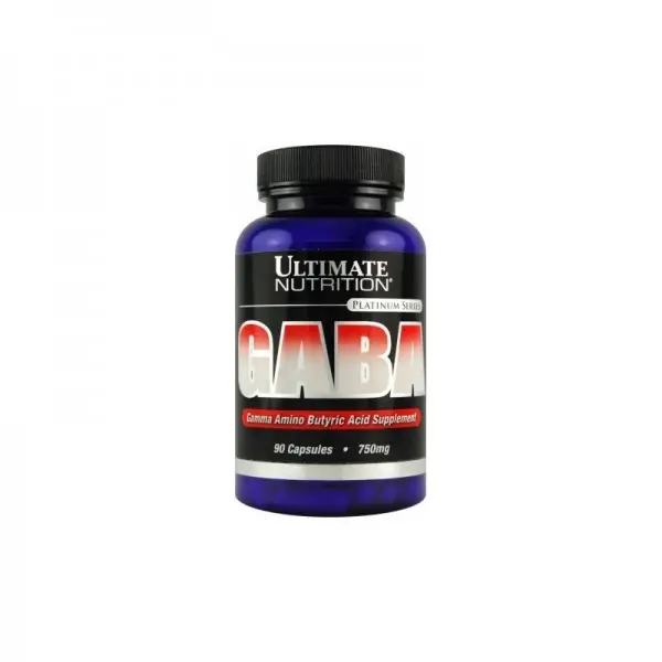 Ultimate Nutrition Gaba, 750mg, 90 kapsula