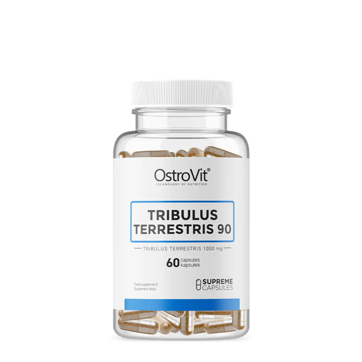 OstroVit Tribulus Terrestris 90, 1000mg, 60 kapsula