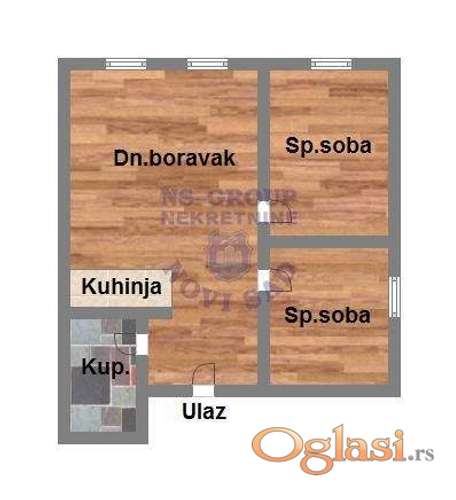 Dvoiposoban 41m2 Veternička rampa