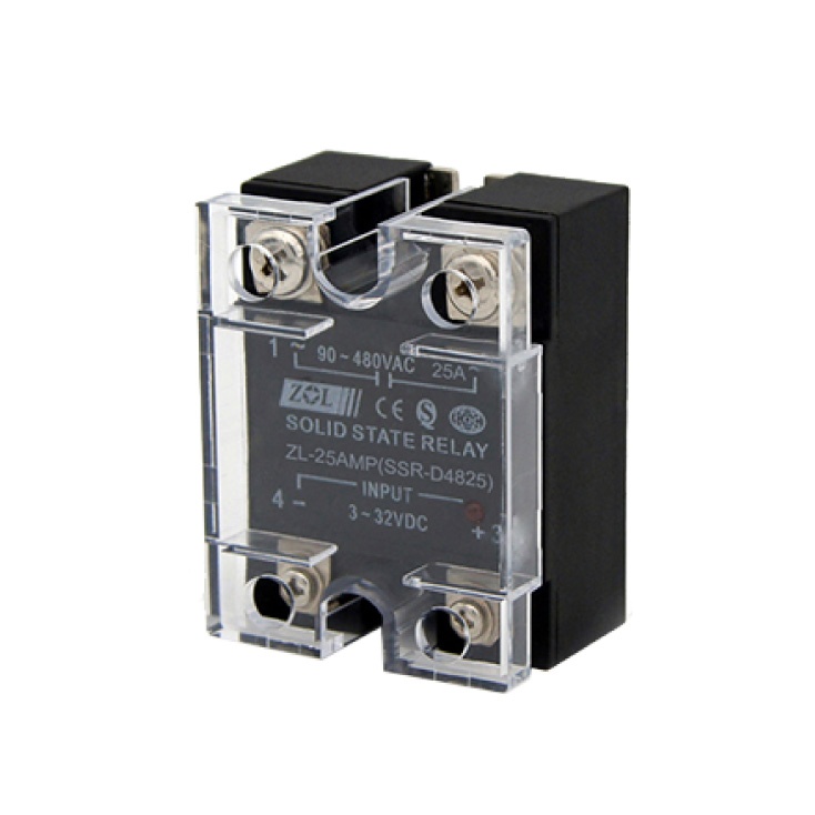 Solid state relej 1xF, 25A/380Vac, Uctr=3~32Vdc