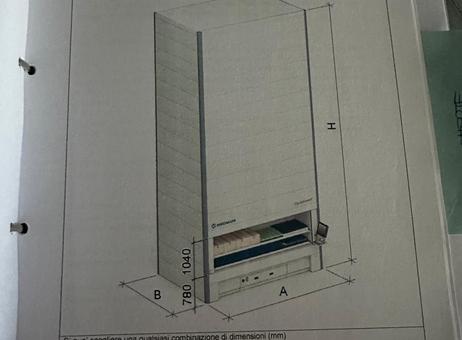 Vertikalno skladište Mecalux M348