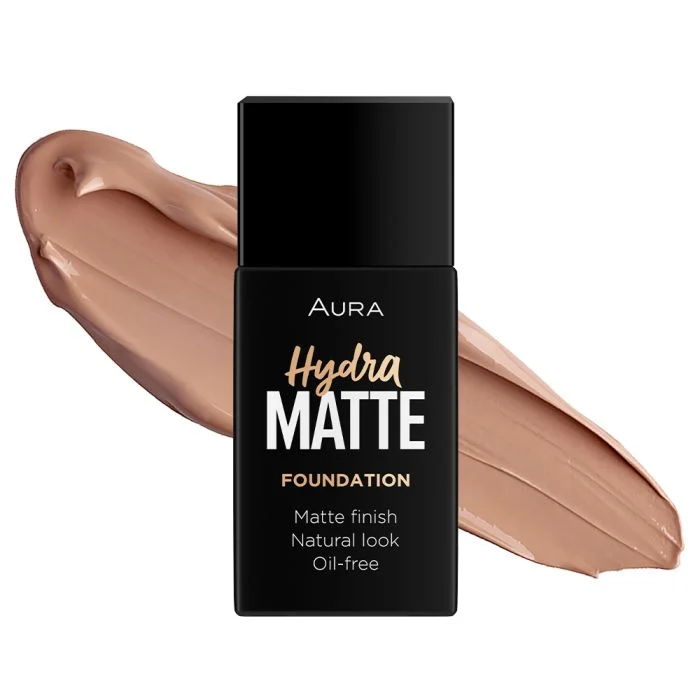 Aura hydra matte tečni puder 013 almond cream