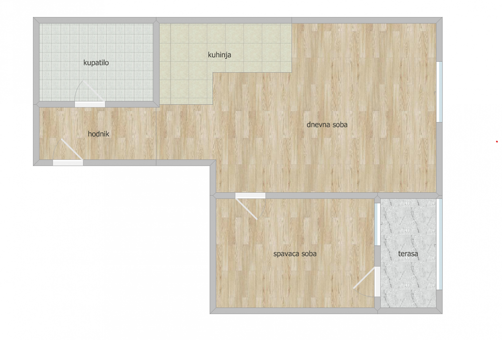 VETERNIK - VETERENIK - 47. 00 m2