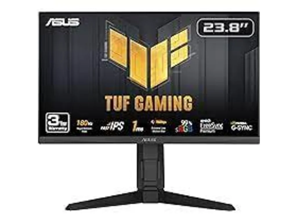 Monitor ASUS TUF VG249QL3A 23,8″/IPS/1920×1080/180Hz/1ms GtG/HDMIx2,DP/Gsync,freesync/Pivot/zvucnici