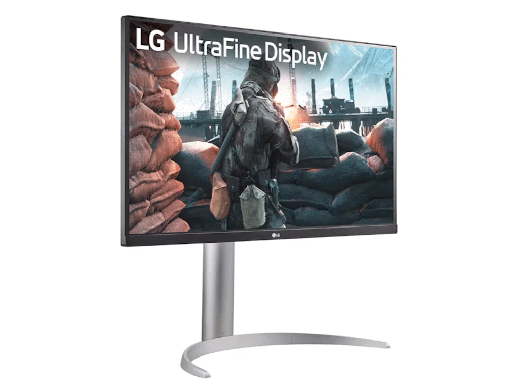 Monitor LG 27UP650K-W 27″/IPS/3840×2160/60Hz/5ms GtG/HDMIx2,DP/Freesync/pivot,visina/srebrna